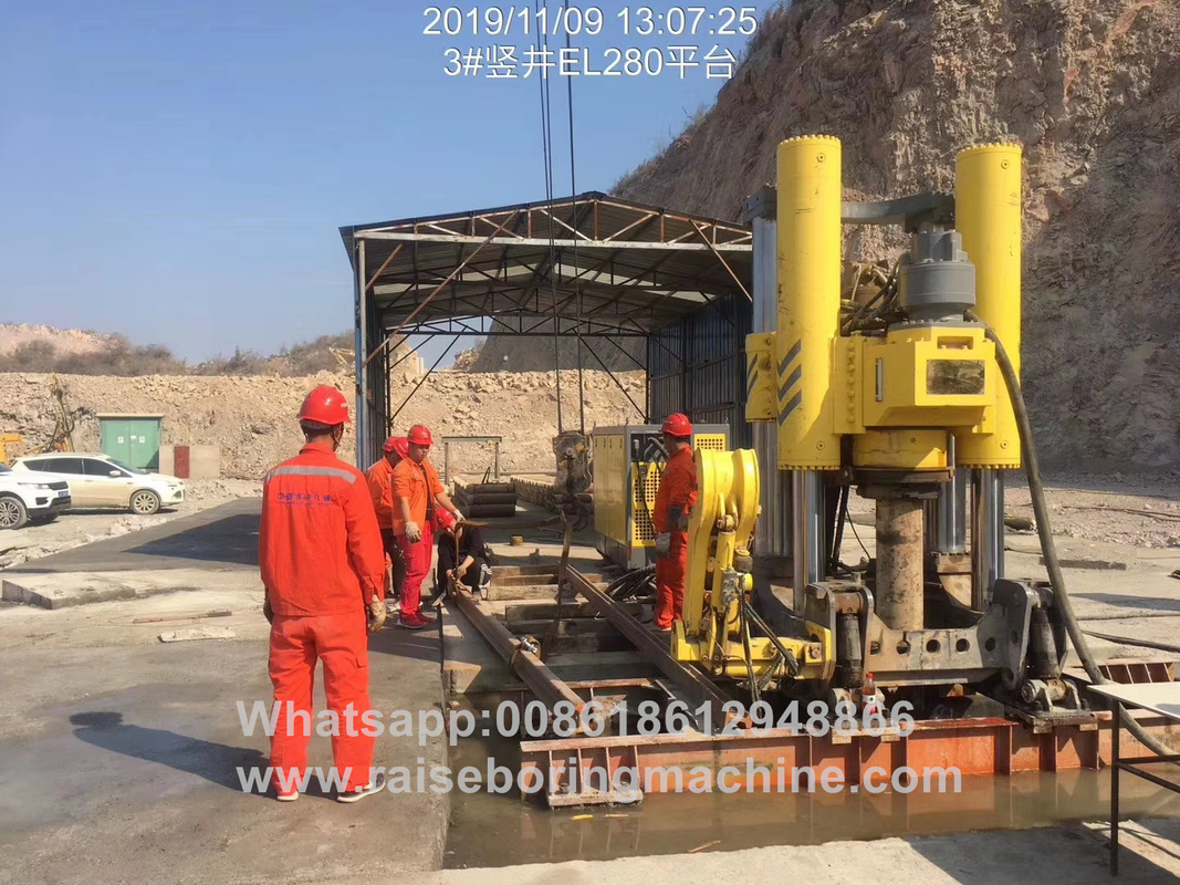 3.5m Modular Design Raise Boring Machine for Easy Transport / Raise ... 3.5m Modular Design Raise Boring Machine for Easy Transport / Raise ...